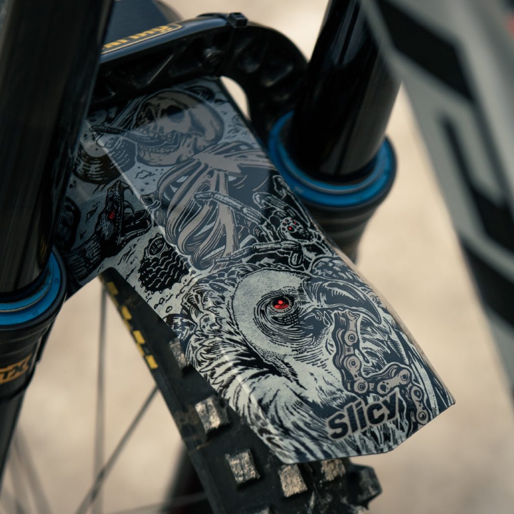 MTB Front mudguard - Slicy, 100% custom mudguards. Create your own!